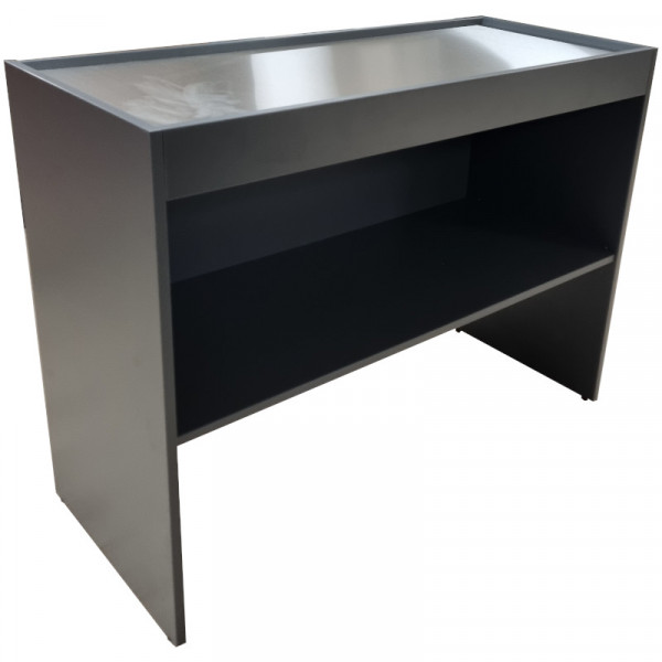 Meuble de caisse rectangulaire avec dessus inox - Sortie de caisse ...